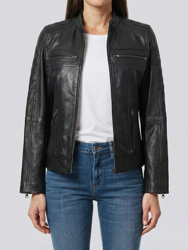 Women's Leather Jackets Canada | 100% Real Lambskin – Decrum